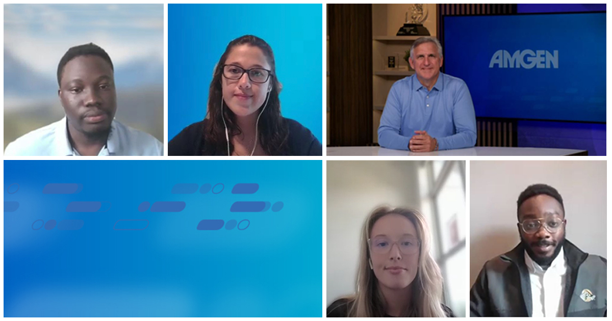 Amgen CEO Bob Bradway’s Advice to Amgen’s Summer Interns: Don’t Hold Back | Amgen