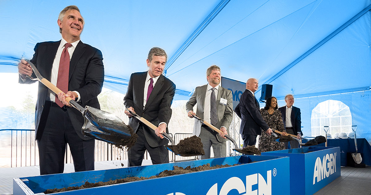 Amgen Breaks Ground on New Drug Substance Manufacturing Facility in ...